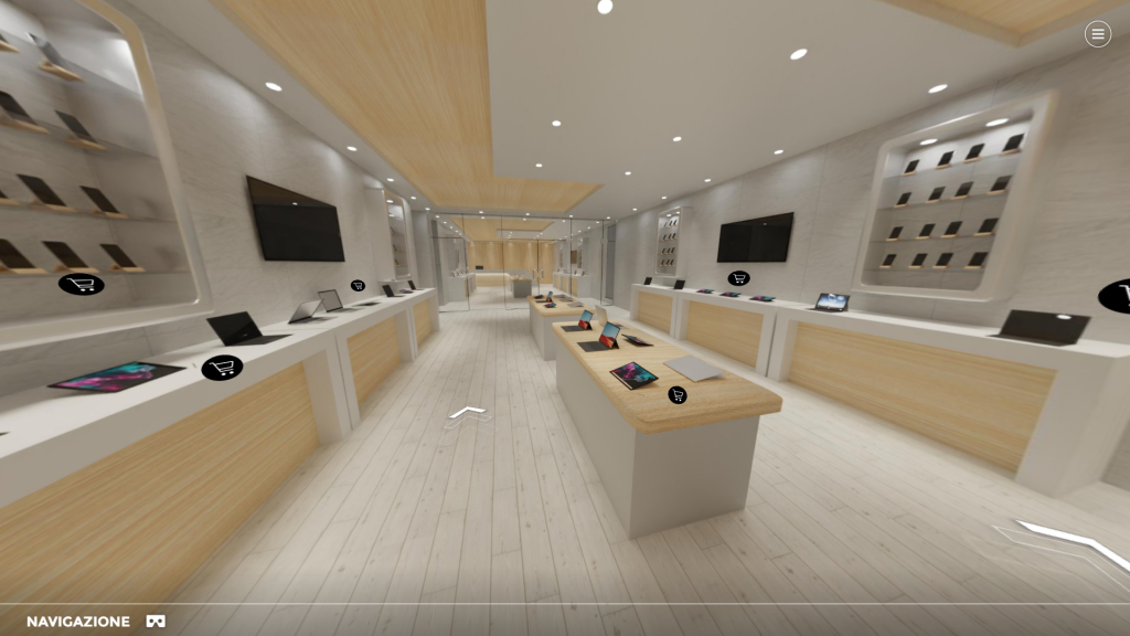 Tech Store Template - Store 3D e Assistenti virtuali - Openmall